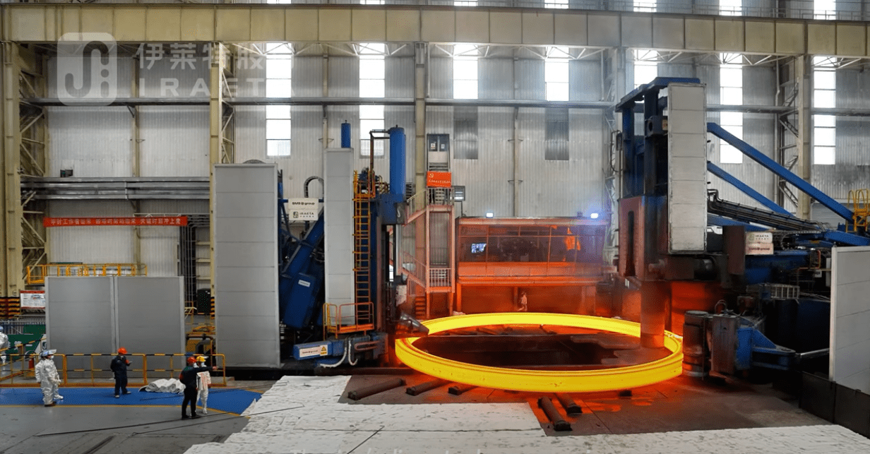 Heat Treating the World’s Largest Forging Ring-48′ Diameter! | The Monty